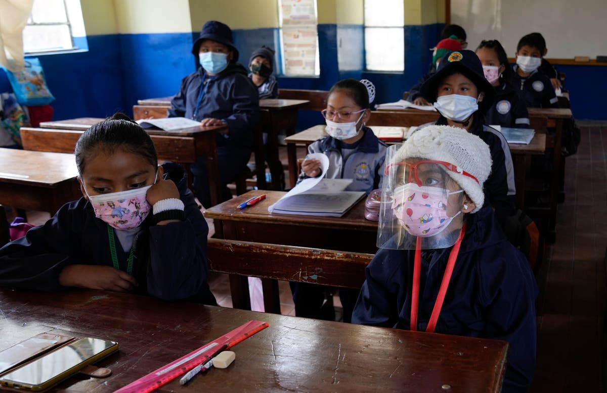 Estudiantes regresan de a poco a las aulas en Bolivia | Independent Español