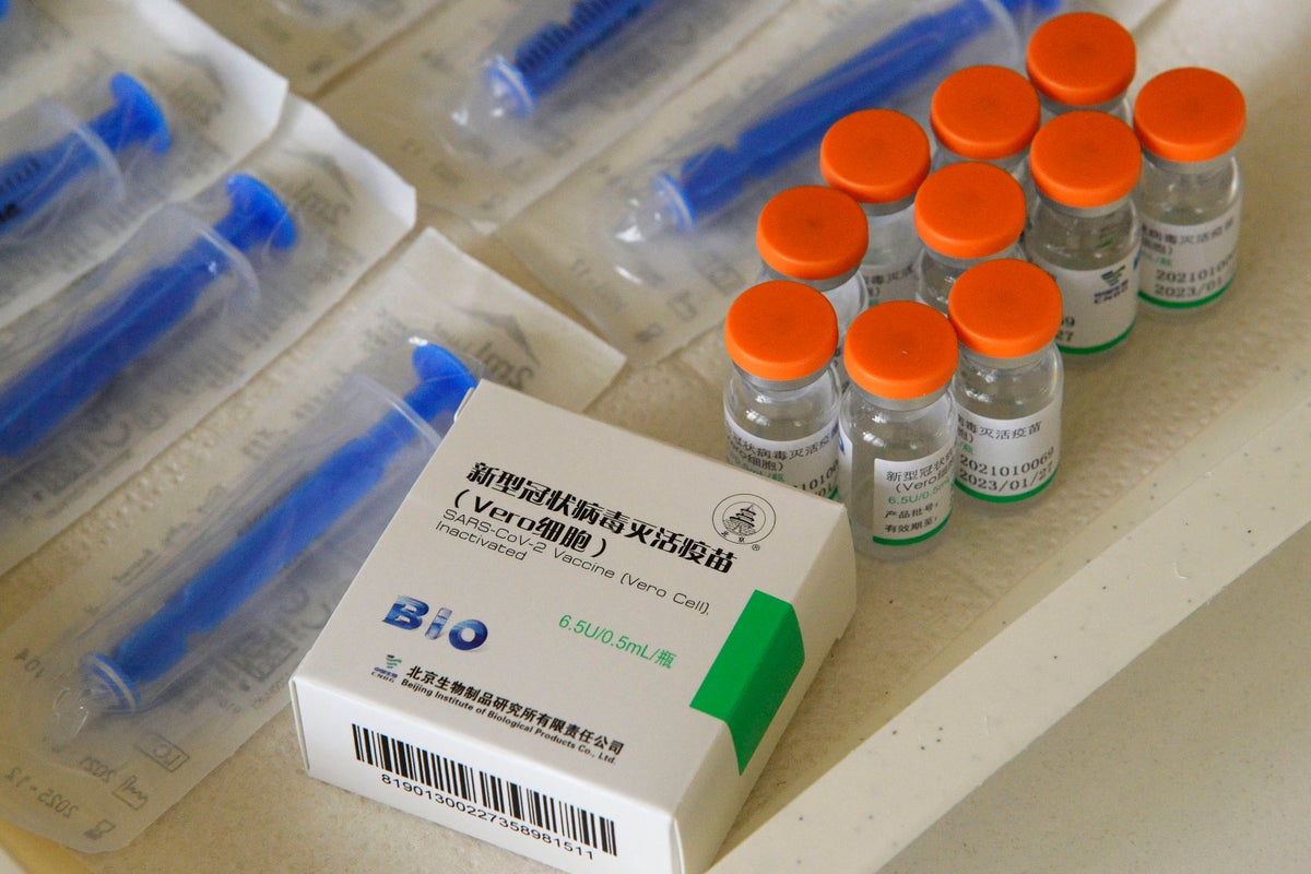 England to recognise all WHO-approved vaccines from 22 November | The ...