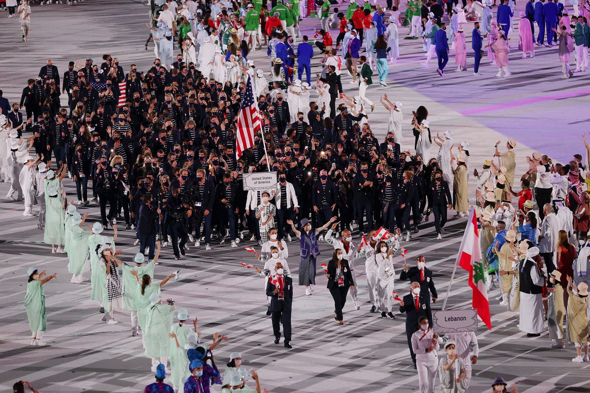 Simone Biles and Team USA gymnasts skip Olympics opening ceremony but ...