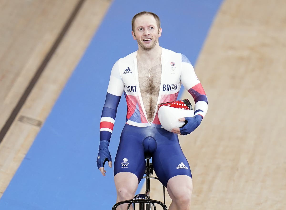 Jason Kenny in seventh heaven after winning keirin gold at Tokyo ...
