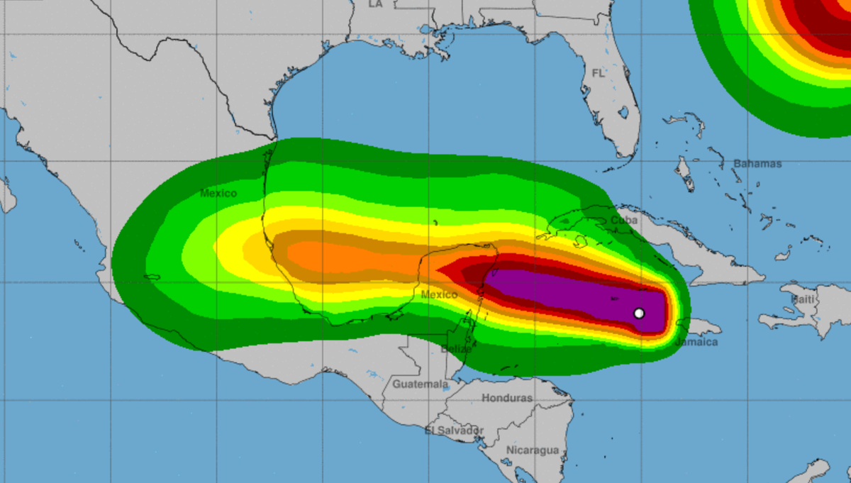 Tropical storm Grace barrelling towards Mexico | The Independent