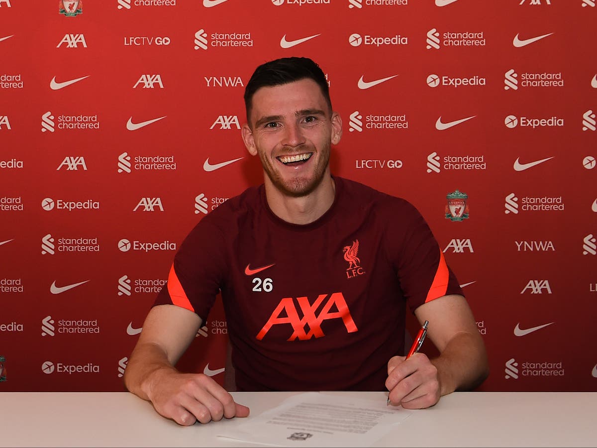 Andy Robertson signs new long-term contract with Liverpool | The ...