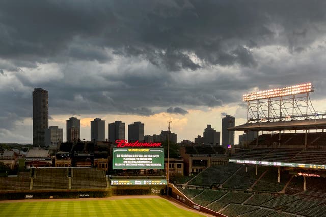 Chicago Cubs’ security guard hospitalised after opening suspicious ...