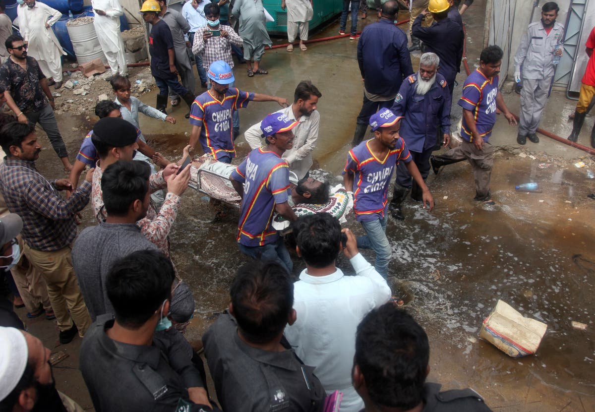 Fire at chemical factory kills 10 in southern Pakistan | The Independent
