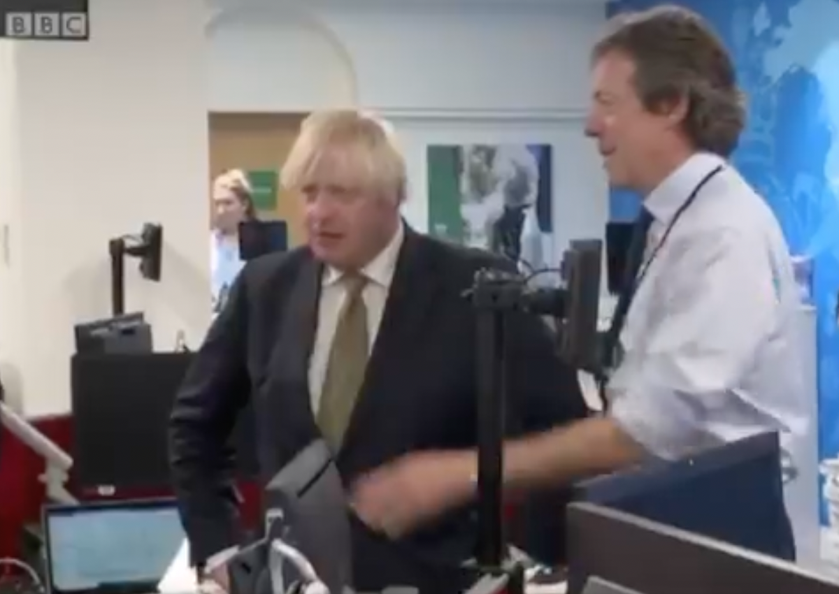 Boris Johnson branded ‘flippant’ and ‘uncaring’ after awkward encounter ...