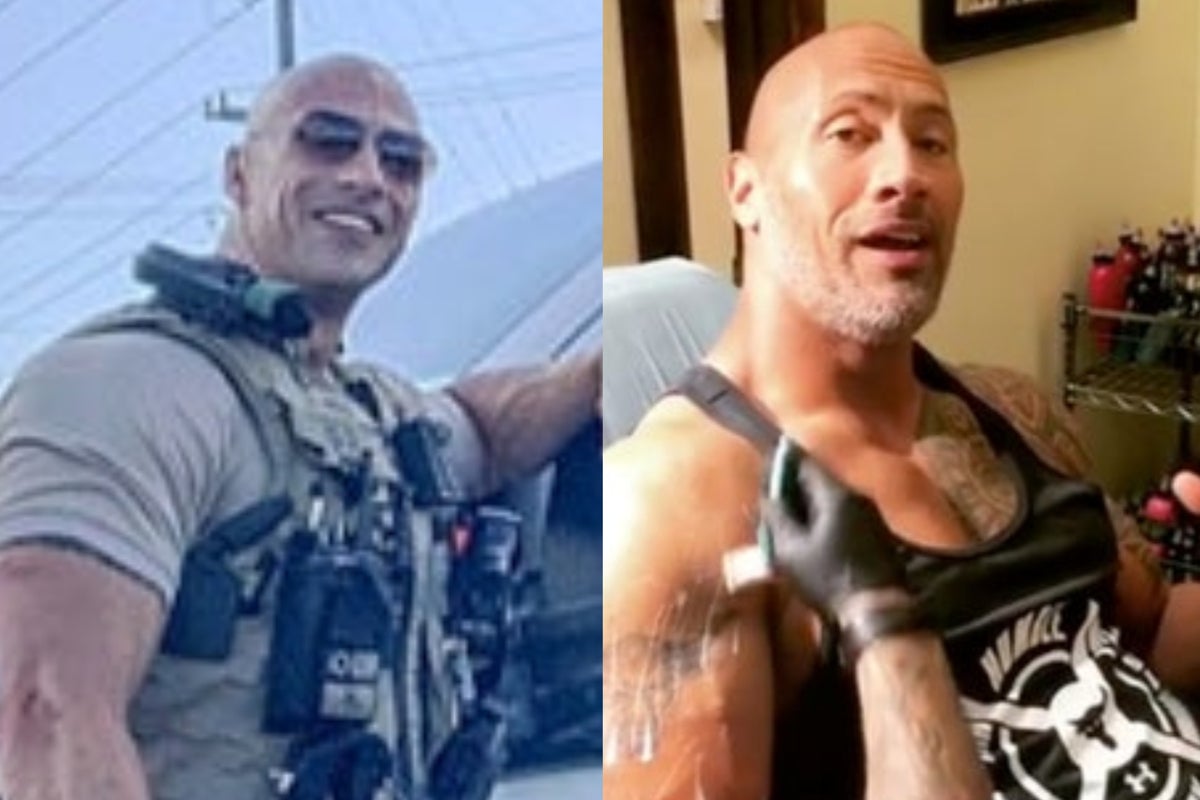 Dwayne Johnson responds to ‘identical’ Alabama police officer ...