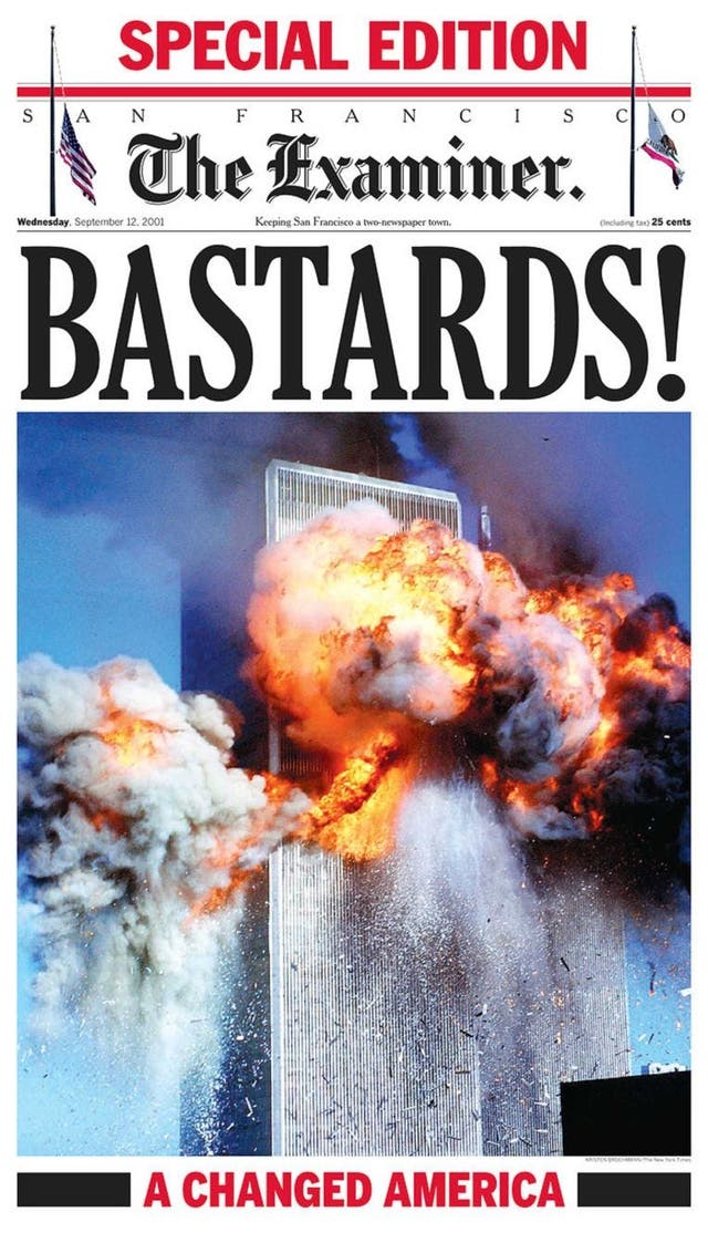 How the world’s newspapers retold the horror of 9/11 on their front ...