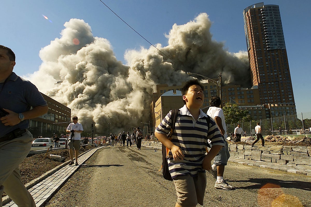 This year, I finally found the mystery man who helped me escape on 9/11 ...
