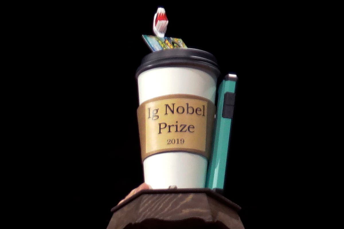 Research on beards, wads of gum wins 2021 Ig Nobel prizes | The Independent