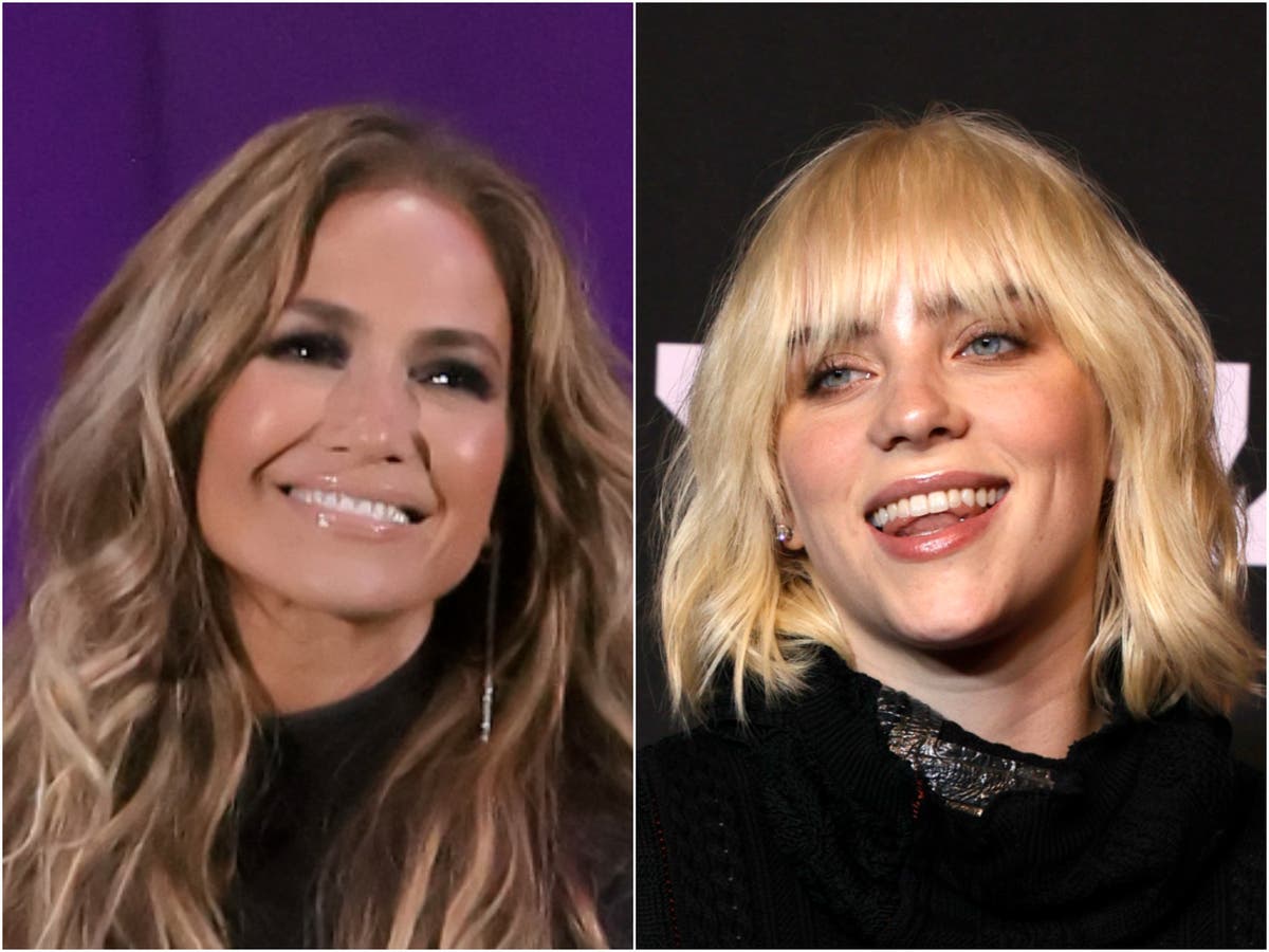 MTA VMA Awards: Viewers claim Billie Eilish had dig at Jennifer Lopez ...