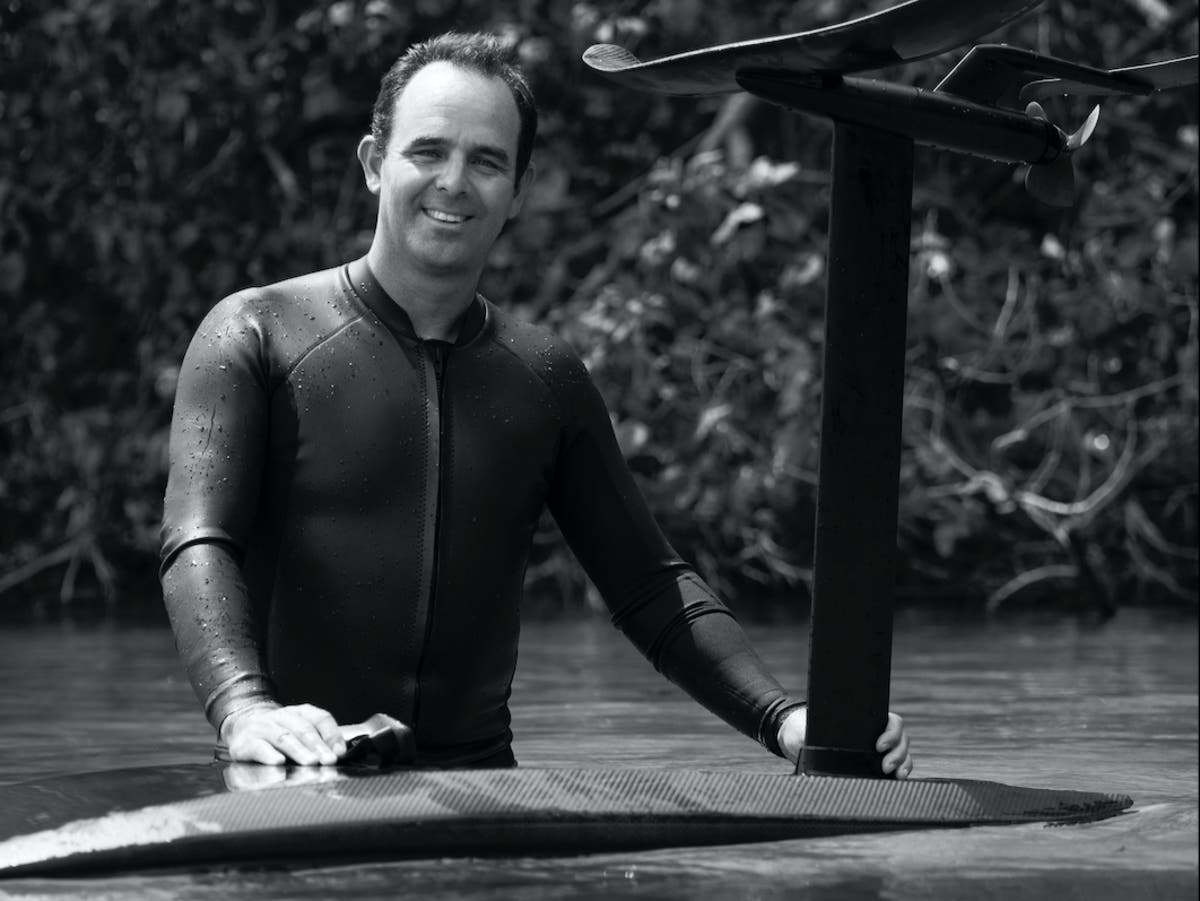 Fliteboard: How to surf without waves | The Independent