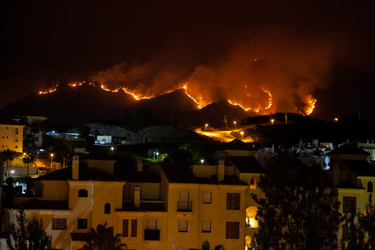Spanish wildfire blamed on rural depopulation and climate change | The ...