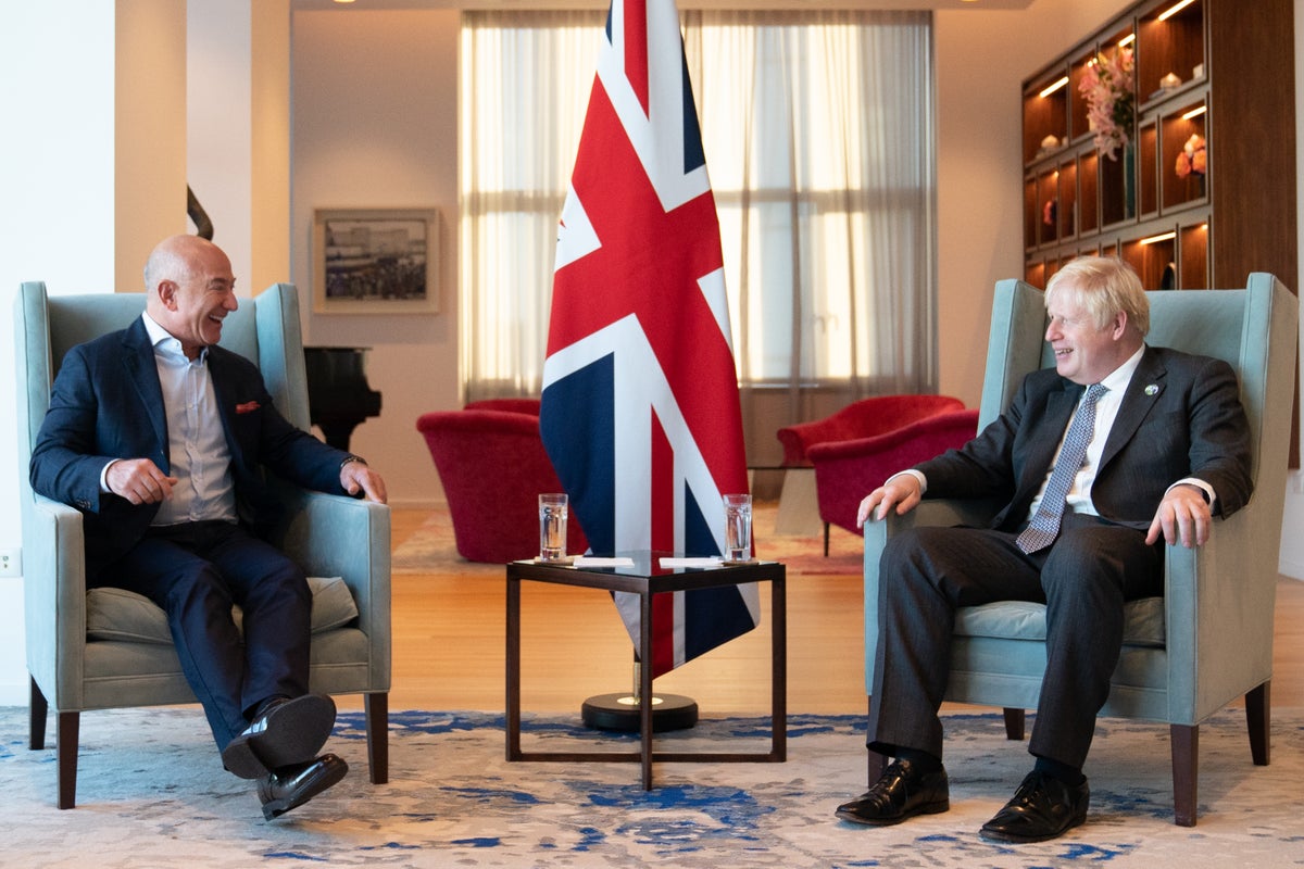 Jeff Bezos tells Boris Johnson that governments must decide taxation ...