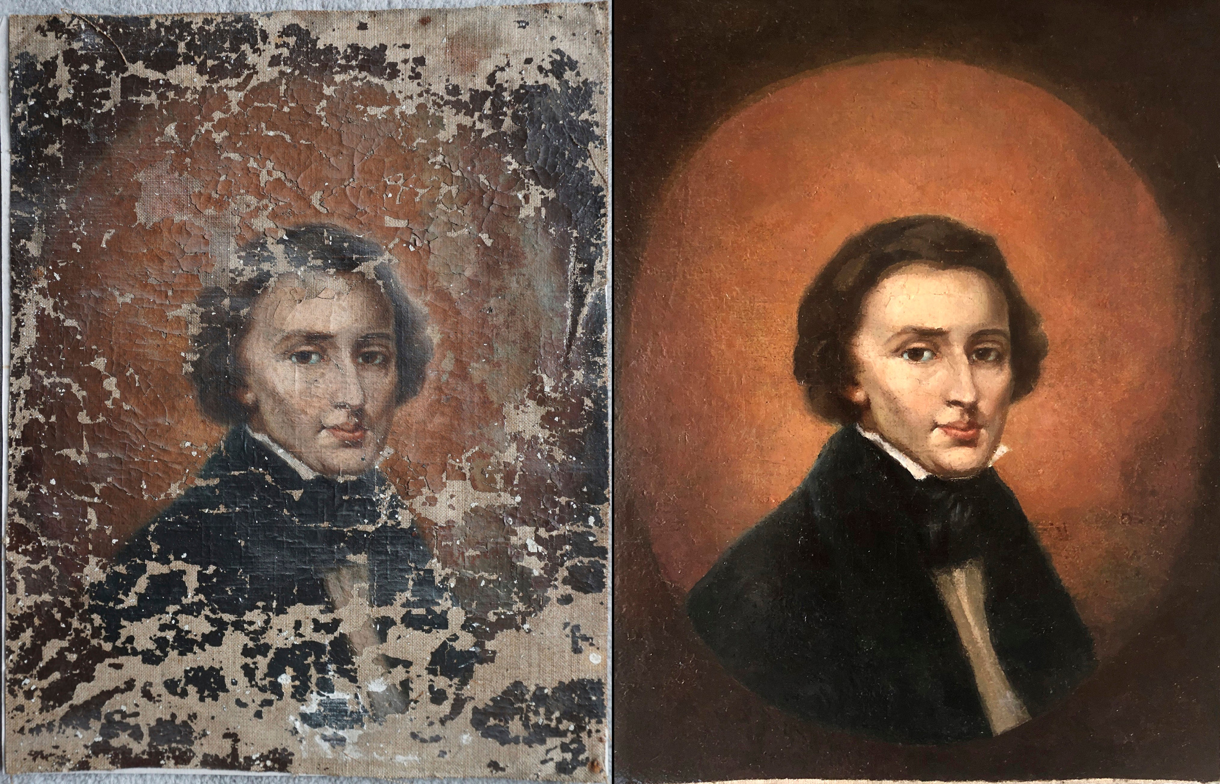 Chopin portrait bought at flea market is from 19th century | The ...