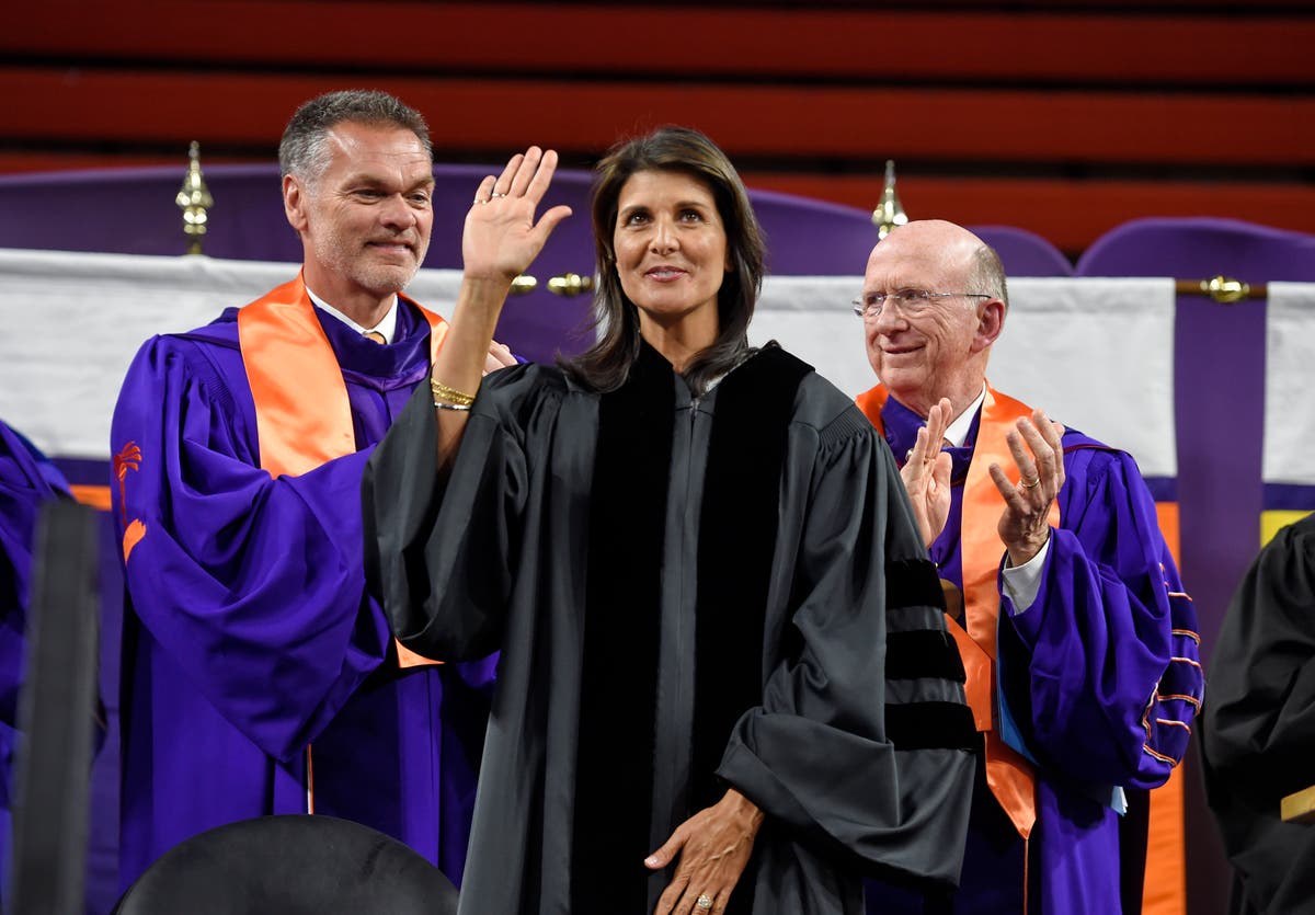 Ex-UN Ambassador Haley gets lifetime Clemson board post | The Independent