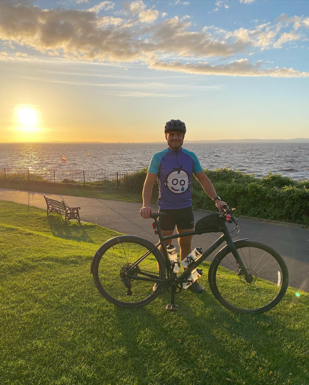 Londoner completes cross-UK triathlon in aid of hospital that saved his ...