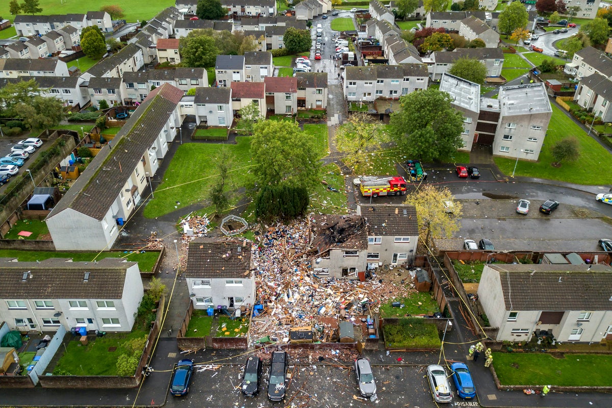 Scotland gas explosion: Four in hospital after ‘big bang’ in Ayr that ...