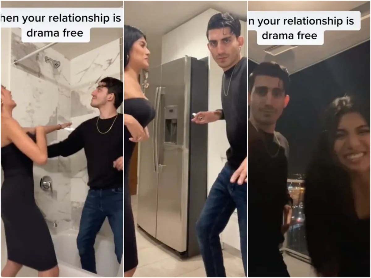 El video de TikTok de una pareja celebrando una relación “sin drama ...