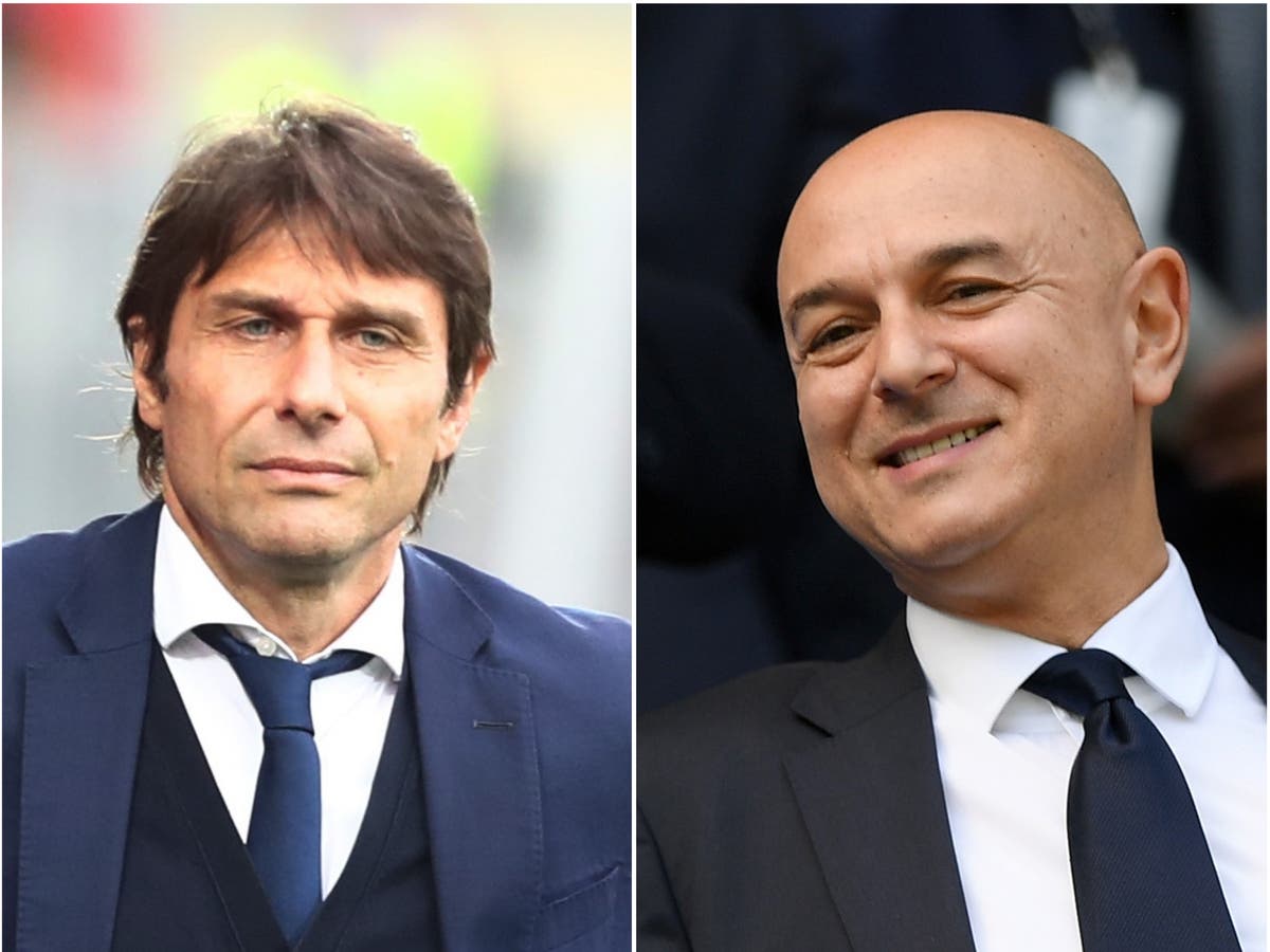 Antonio Conte reveals Daniel Levy’s ‘contagious enthusiasm and ...