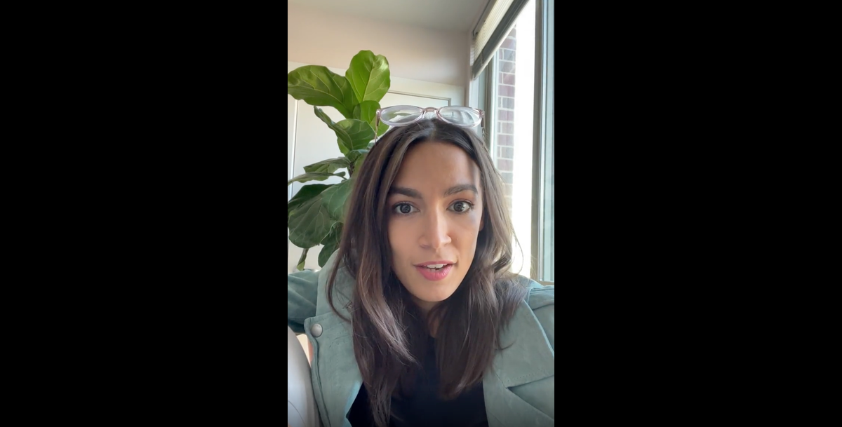 AOC explains ‘no’ vote on Biden infrastructure bill in Instagram Live ...