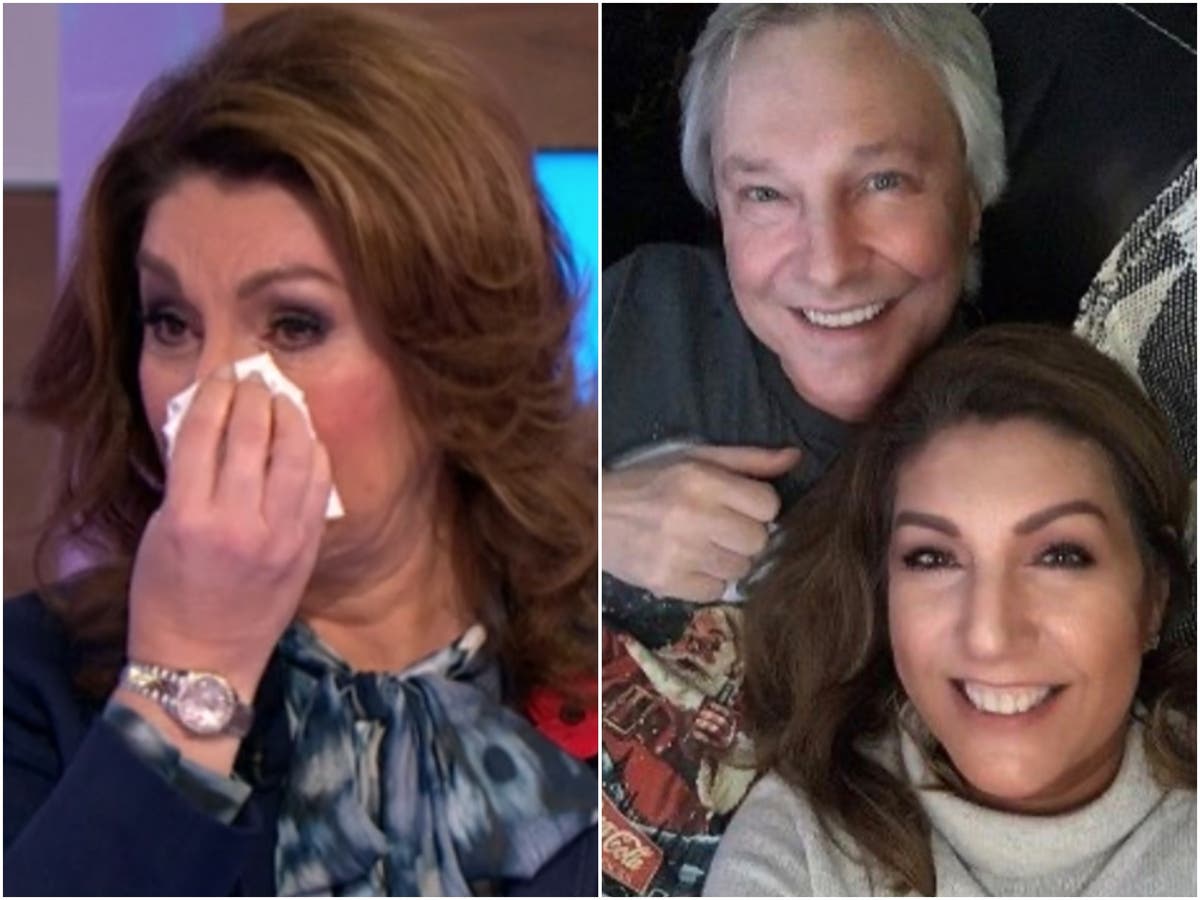 Jane McDonald cries as she returns to Loose Women following death of ...