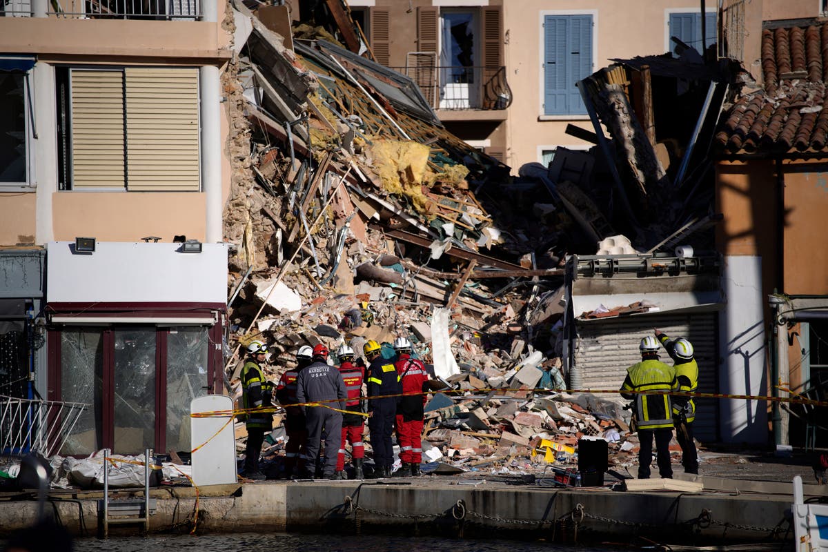 Blast levels French building; at least 1 dead, baby found | The Independent