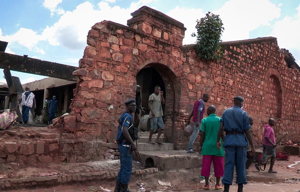 Burundi says prison fire kills 38 inmates in Gitega | The Independent