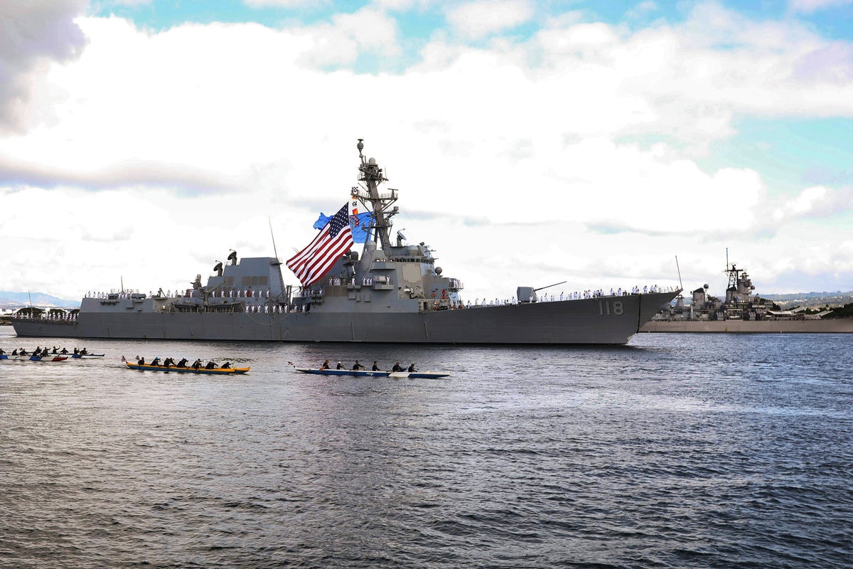 US Navy commissions Pearl Harbor-based USS Daniel Inouye | The Independent