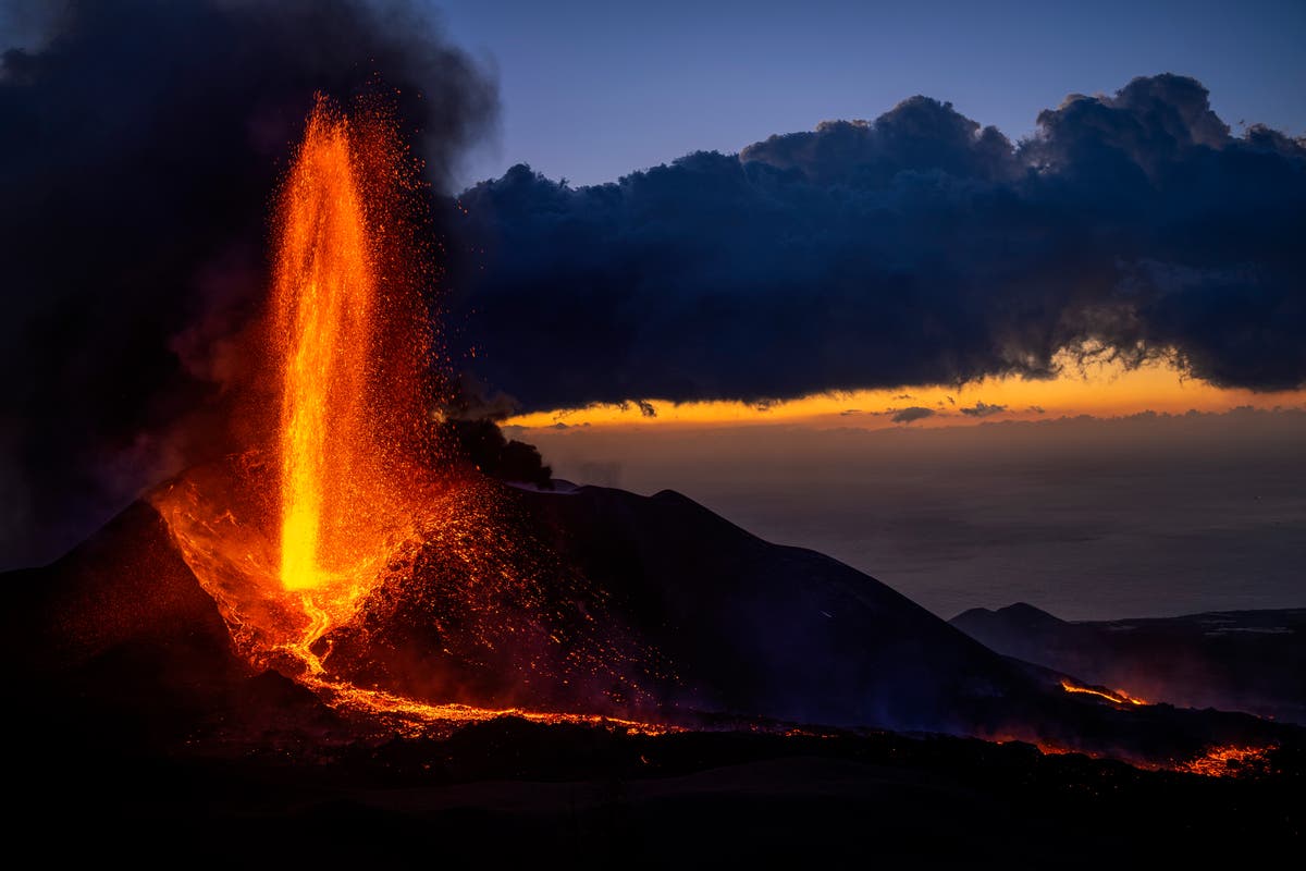 Spanish island volcano eruption hits local record of 85 days | The ...