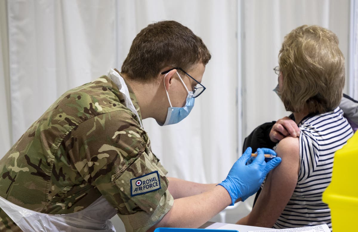 Extra 100 armed forces personnel to support vaccine rollout in Scotland ...