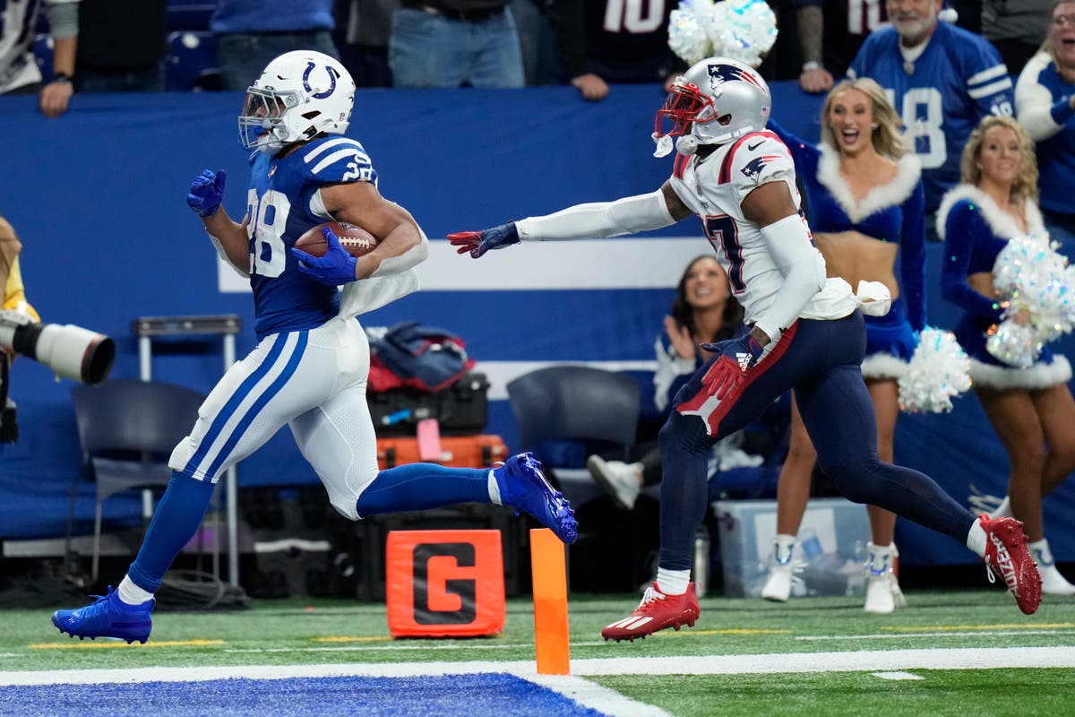 Taylor ayuda a que Colts sorprendan a Pats | Independent Español