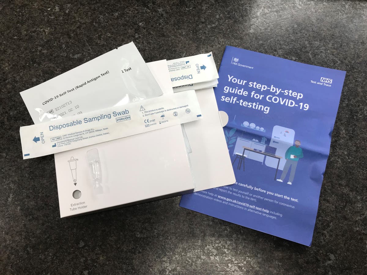 Lateral flow testing in Scotland increases by two-thirds in a week ...