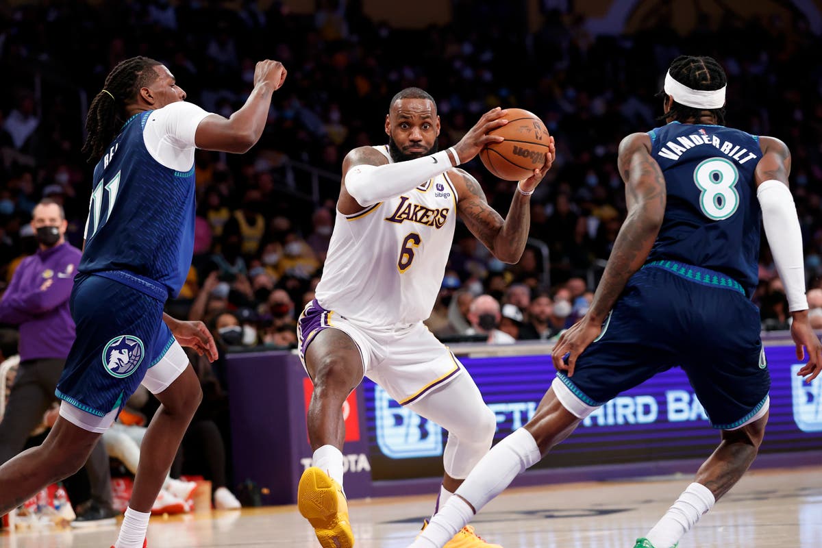 LeBron y Monk comandan triunfo de Lakers sobre Wolves | Independent Español