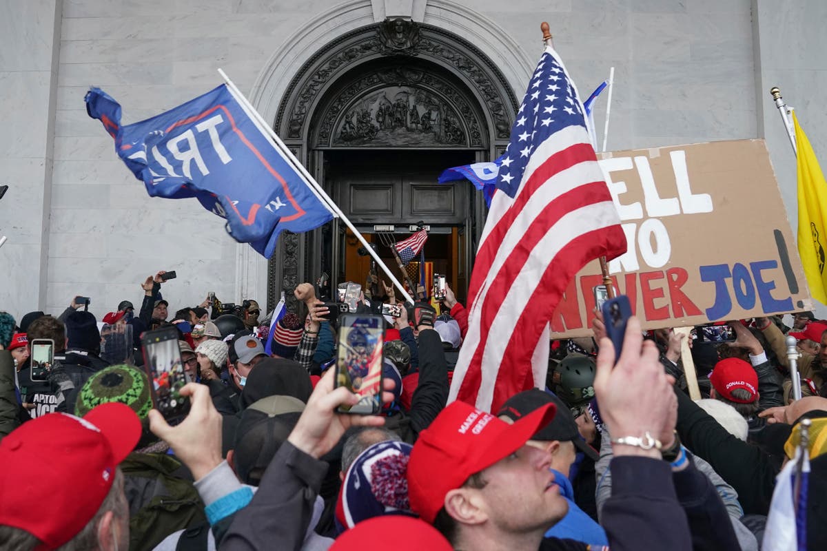 A televised insurrection: AP video documents Jan. 6 riot | The Independent