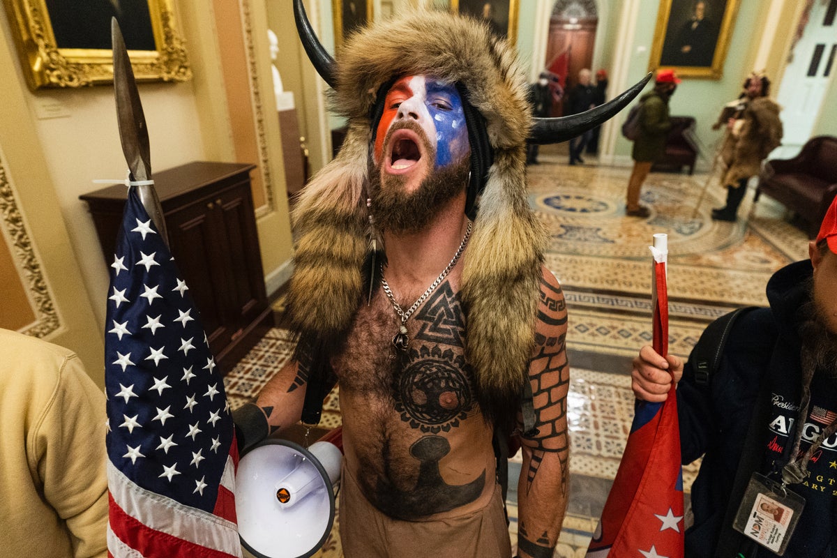 QAnon Shaman speaks out about Capitol riot regrets from jail | The ...