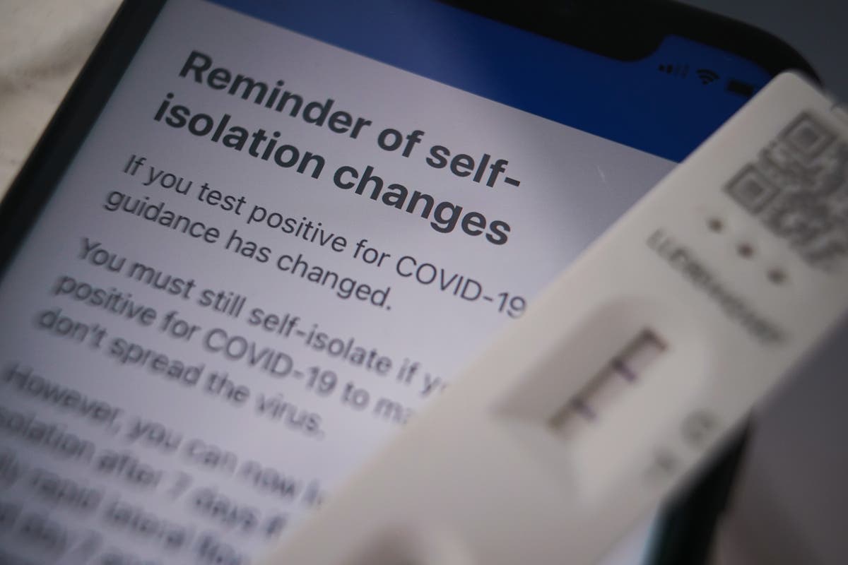 New Covid self-isolation rules come into force in England | The Independent