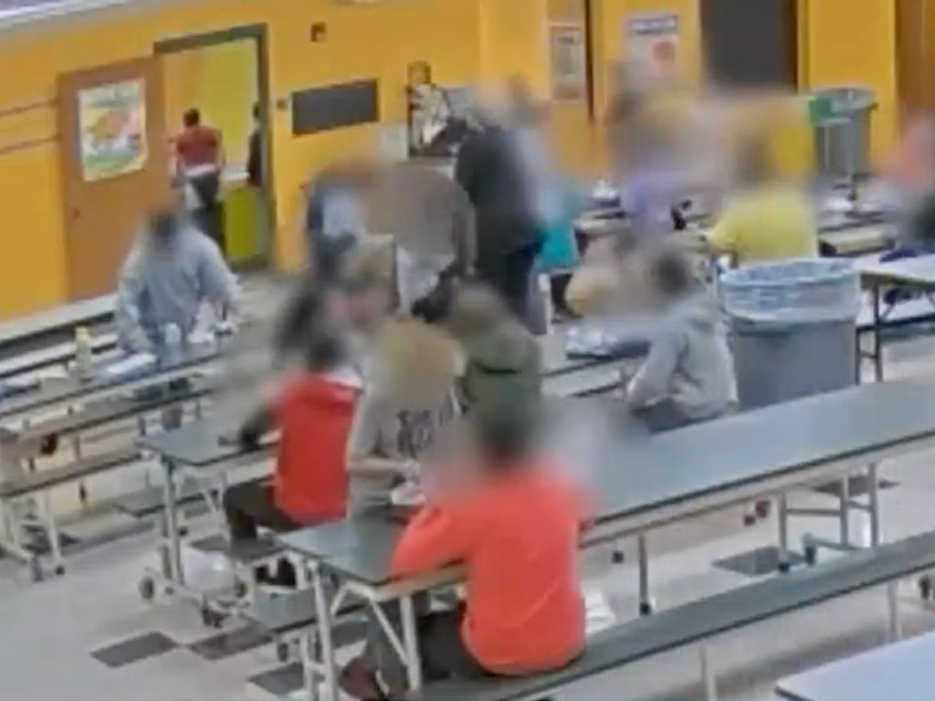 Video shows lunch monitor forcing elementary school…