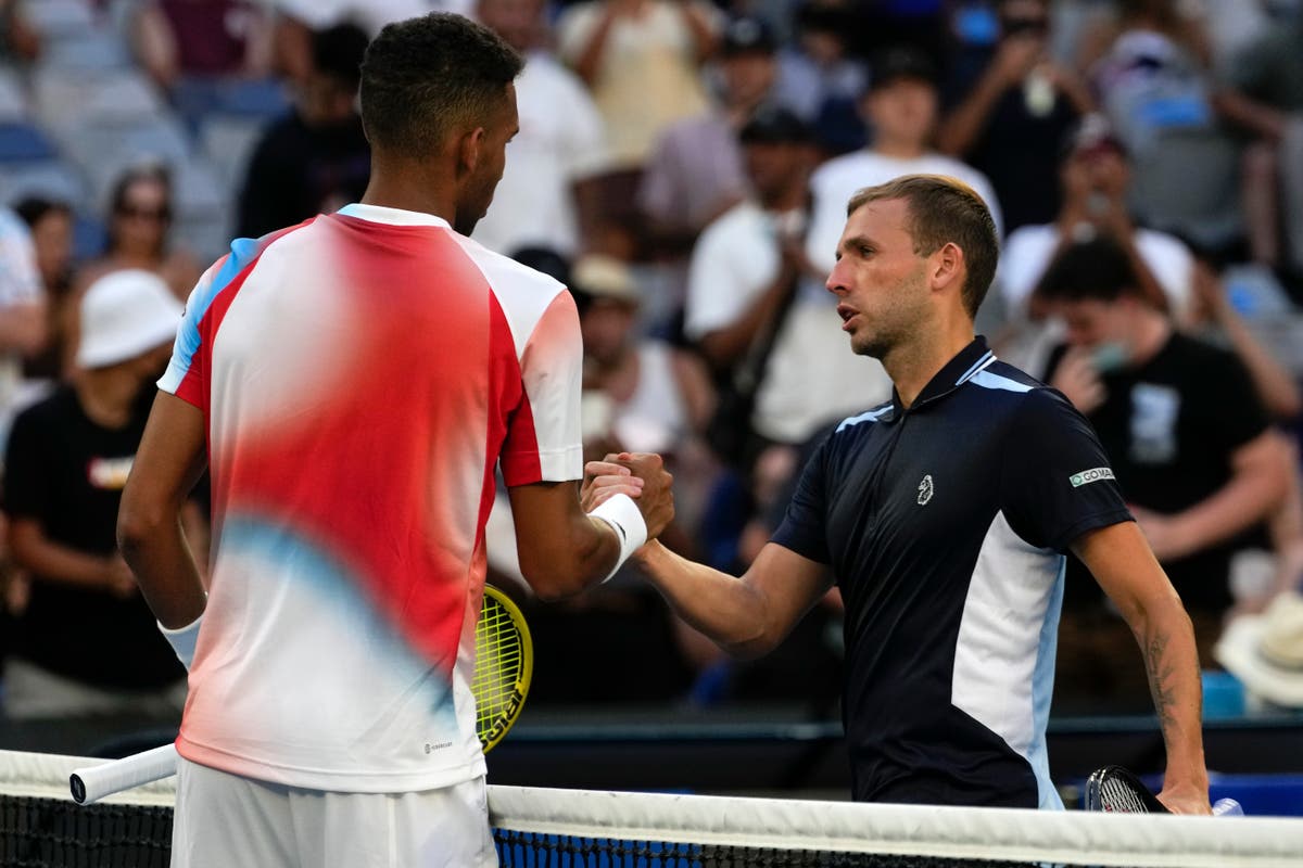 Dan Evans ‘panicked’ during Australian Open defeat to Felix Auger-Aliassime | The Independent