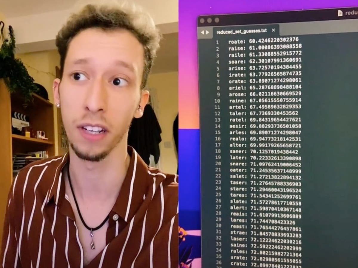 PhD student writes program that finds the best first word to guess in ...