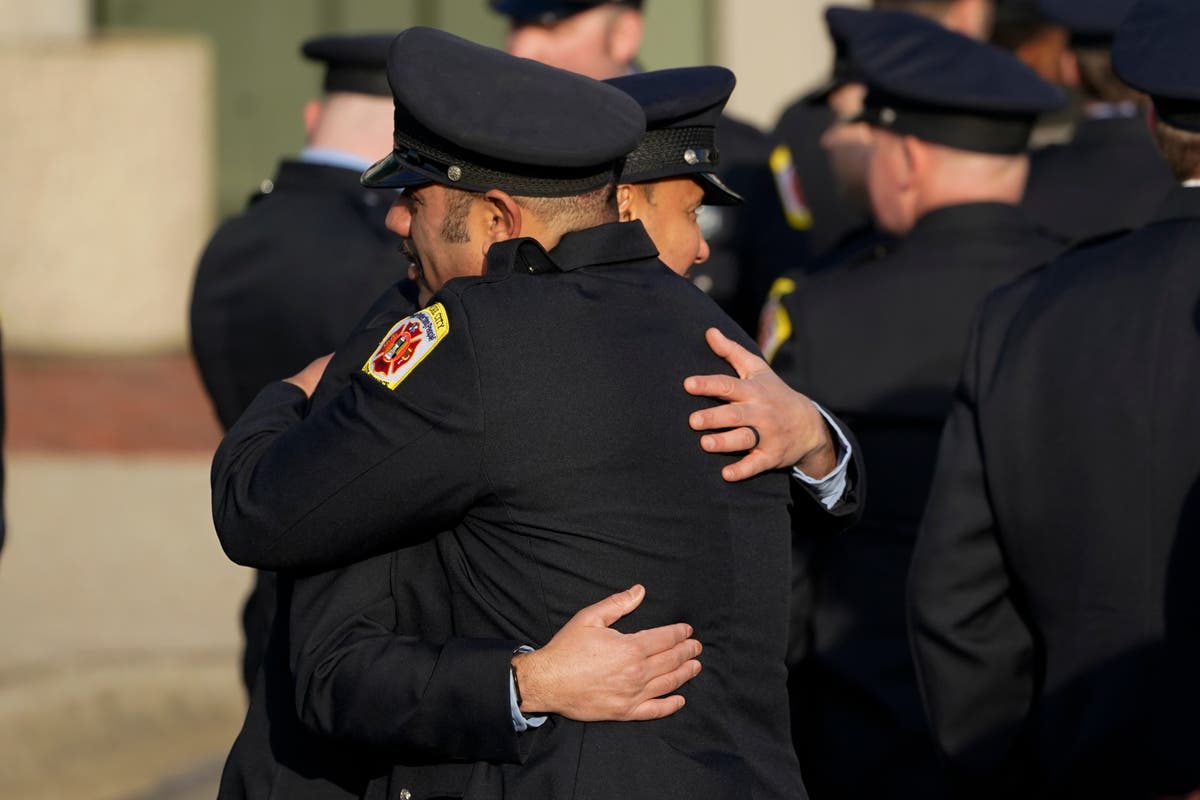 Thousands honor fallen Baltimore firefighters at memorial | The Independent