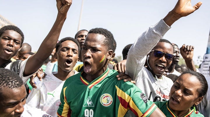 Watch live as Senegal football players return home after Afcon win ...