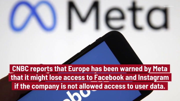 Meta threatens to shut down Instagram and Facebook in Europe ...