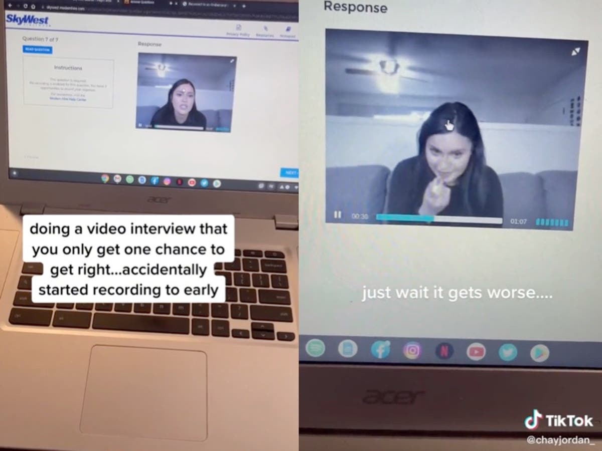 Job applicant horrified after accidentally submitting herself mocking ...