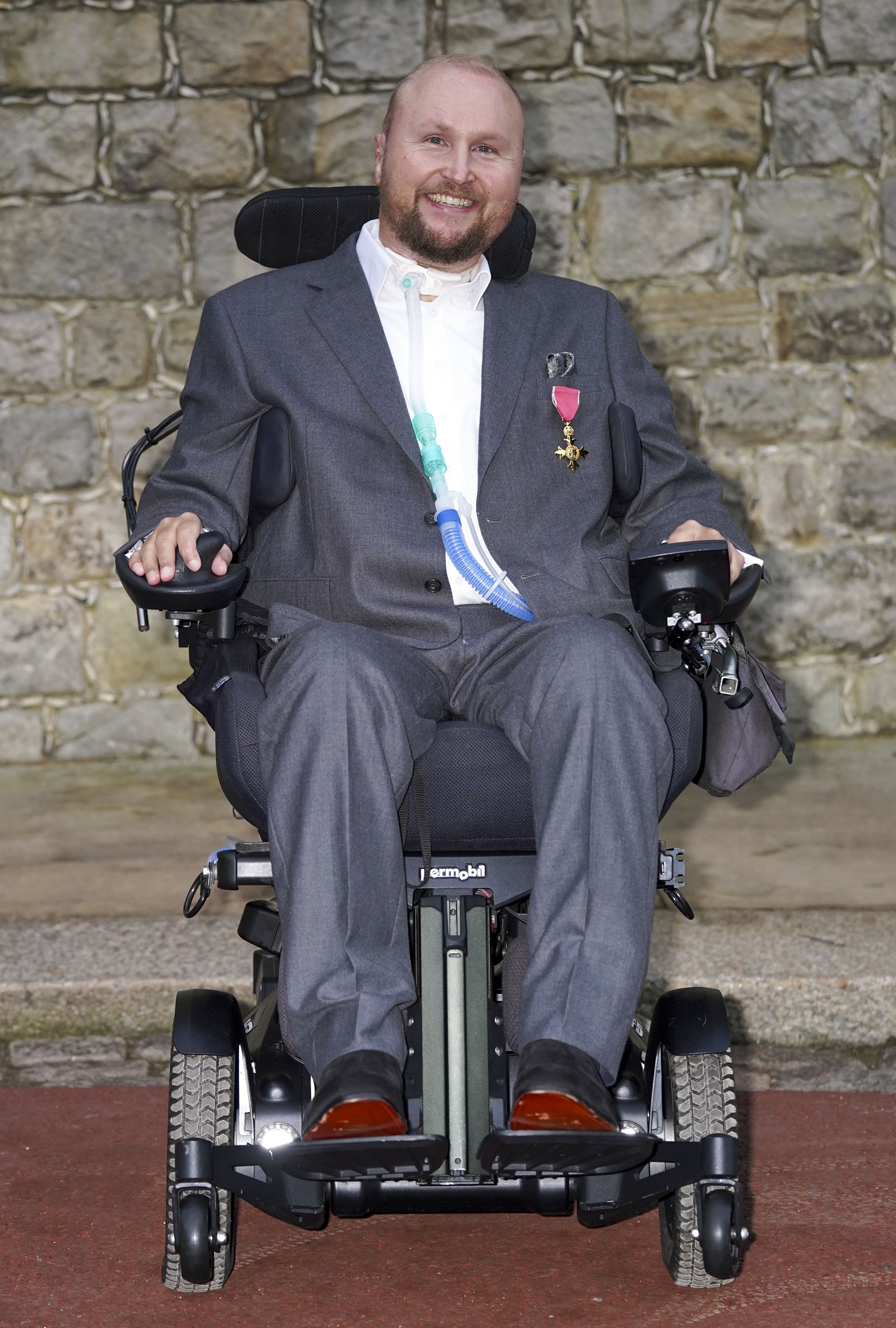 Paralysed rugby player ‘really chuffed’ with OBE from Anne | The ...