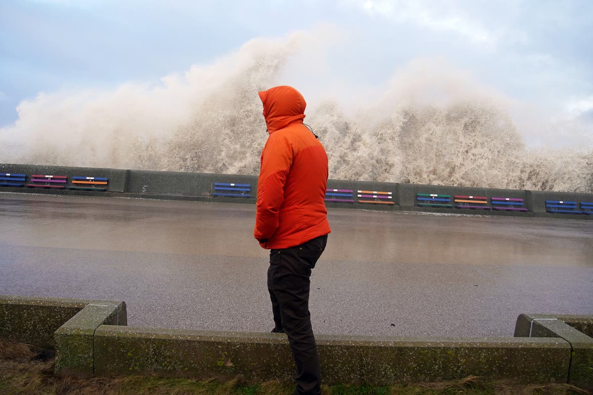 UK to be hit by two storms in three days as forecasters warn of 90mph ...