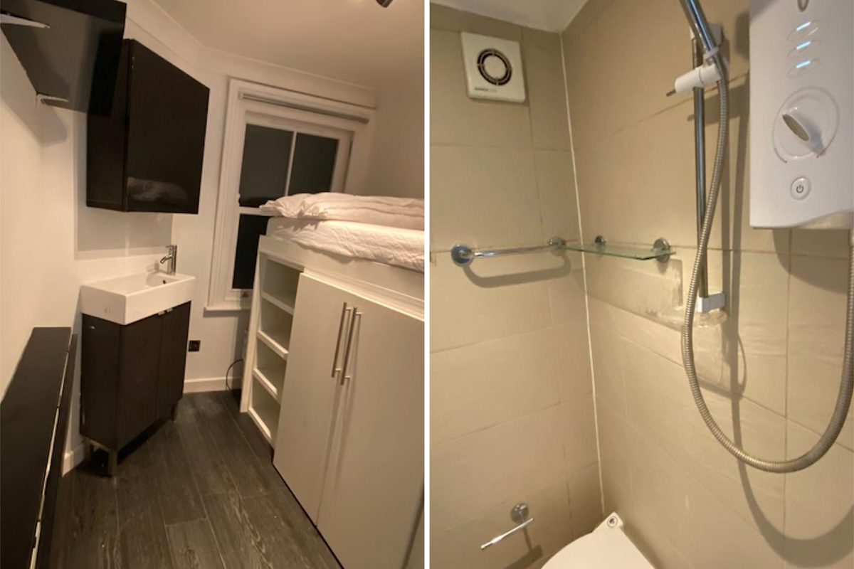 London’s ‘smallest flat’ compared to prison cell sells for 80% above ...