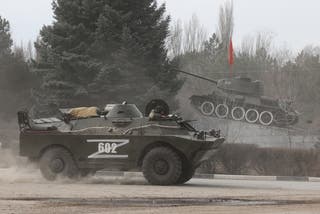 Russian tank markings: What do the ‘Z’ and other emblems on military ...