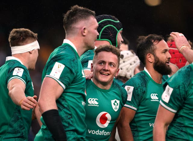 Debutant Michael Lowry celebrates brace as Ireland thrash 13-man Italy ...