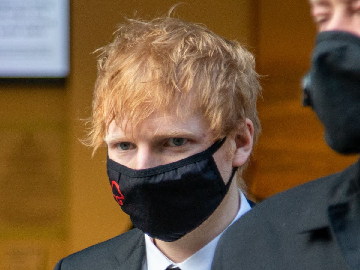 Ed Sheeran ‘Shape of You’ trial: Live updates as singer appears in ...