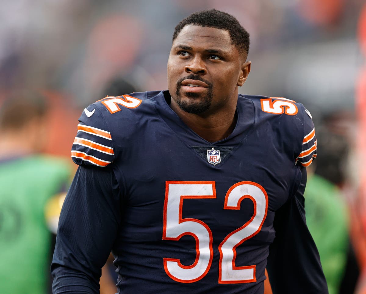 AP source: Chargers acquiring Mack from Bears for 2 picks | The Independent